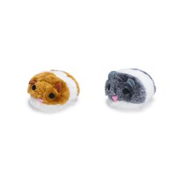 Beeztees Katzenspielzeug Pl&uuml;schhamster mit Vibration sortiert 7 cm