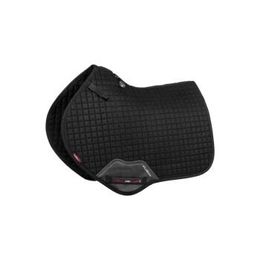 LeMieux Springschabracke Suede CC Square schwarz WB (Warmblut)