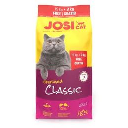 Josera JosiCat Sterilised Classic 15+3kg