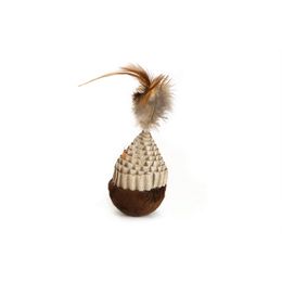 Beeztees Katzenspielzeug 'Karton Wobbler' &Oslash; 5 x 12 cm