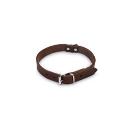 Beeztees Hundehalsband Leder braun 52 x 2 cm