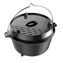 Tepro Dutch Oven 'L' Gusseisen 41,1 x 26,2 x 31 cm 12 l