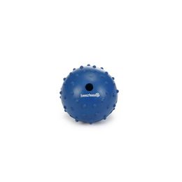 Beeztees Hundespielzeug Vollgummiball mit Gl&ouml;ckchen blau &Oslash; 7 cm