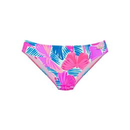 Sunseeker Bikinihose Damen Gr&ouml;&szlig;e XXS aqua / dunkelblau / lila / pink