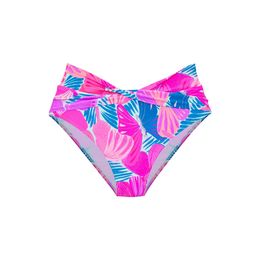 Sunseeker Bikinihose Damen Gr&ouml;&szlig;e M blau / aqua / orchidee / neonlila