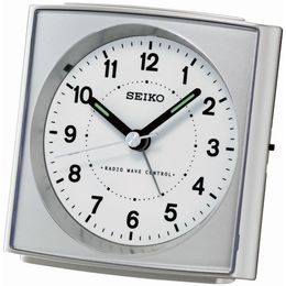 Funkwecker Seiko "QHR022S", wei&szlig;, Wecker, Funkwecker