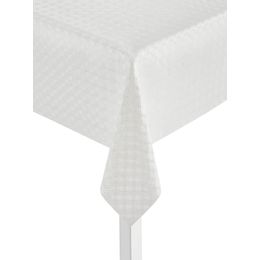 Tischdecke Gr. 3, wei&szlig;, B:130cm L:180cm, Tischdecken, Tischdecke