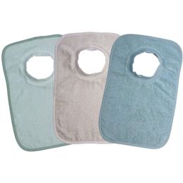 W&ouml;rner L&auml;tzchen W&Ouml;RNER "Riesen-Schlupflatz 3er Pack", Baby, mint, greige, Baumwolle, L&auml;tzchen, maschinenwaschbar, trocknergeeignet