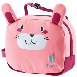 Kulturbeutel Deuter "WASH BAG KIDS", Gr. B/H/T: 16cm x 12cm x 6cm, blossom, rasp, Obermaterial: 100% Polyester, Taschen Kulturbeutel, aus robustem Polyester, mit praktischem Griff, sportlicher Stil