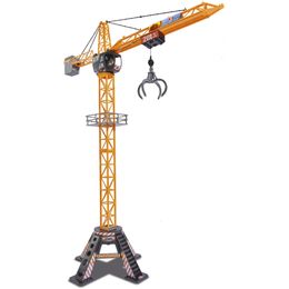 Spielzeug-Kran DICKIE TOYS "Mega Crane", gelb (gelb, schwarz), Spielzeugfahrzeuge, KinderH:120cm, Kunststoff, H:120cm