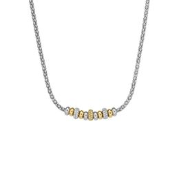 Collier Lady, silber (silber 925), Halsketten, Damen, 47, Silber 925 (Sterlingsilber), L: 47, Collier