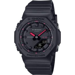 Chronograph Casio G-SHOCK, schwarz (schwarz, schwarz), Armbanduhren, Damen, Chronograph, Quarzuhr, Armbanduhr, Damenuhr, Herrenuhr, analog, digital