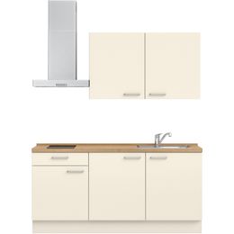 K&uuml;che Nobilia "Touch I", NEU: individuell anpassbar mit gratis Profi-Beratung", wei&szlig; (k&uuml;che: wei&szlig;, korpus: magnolia matt, arbeitsplatte: eiche sierra nachbildung), B:180,3cm H:216,6cm T:60cm, Komplettk&uuml;chen-Sets, vormontiert, Breite 180 cm, Ausrichtung w&auml;hlbar, wahlw. mit E-Ger&auml;ten