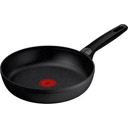 Bratpfanne Tefal "Excell'Cook", schwarz, B:24,6cm H:8,1cm L:41,2cm &Oslash;:24cm, Pfannen, Bratpfanne, leistungsstarke Antihaftbeschichtung, Induktion, metallspatelsicher
