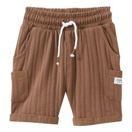 Topomini Baby Joggingshorts mit Strukturmuster