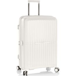 Hartschalen-Trolley Heys "AirLite, verschiedene Gr&ouml;&szlig;en und Farben", Gr. B/H/T: 46cm x 66cm x 28cm 82 l, wei&szlig;, Polypropylen, Koffer, Heys Hartschalen-Koffer TSA Schloss