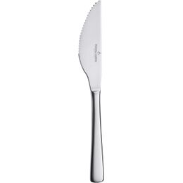 Pizzamesser "Montego", silber (edelstahlfarben), 4 Stk., Chromnickelstahl 18/10, PICARD & WIELP&Uuml;TZ SOLINGEN, Essmesser, Chromnickelstahl 18/10