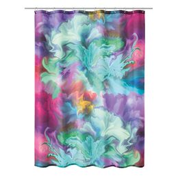 Duschvorhang Kleine Wolke "Fusion", multicolor, B:180cm H:200cm, Polyester, Duschvorh&auml;nge