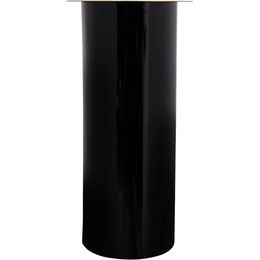 Kerzenhalter Kayoom "Bodenkerzenst&auml;nder Art Deco 165", gold (schwarz, goldfarben), B:20cm H:40cm T:20cm &Oslash;:20cm, Metall, Kerzenhalter, Kerzenhalter