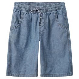 Yigga Jungen Shorts in Denim-Optik