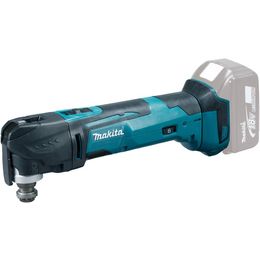Akku-Multifunktionswerkzeug Makita "DTM51Z", blau (blau, schwarz), B:8cm H:12,2cm L:32,6cm, Multifunktionswerkzeug-Maschinen, 18 V, ohne Akku und Ohne Ladeger&auml;te