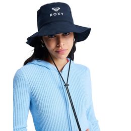 Wendehut Roxy "Roxy Sun Addiction", Damen, Gr. S, blau (anthrazit), Obermaterial: 55% Polyester, 37% Polyester, 8% Elasthan., H&uuml;te