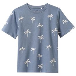 Topolino Jungen Strick-T-Shirt mit Allover-Print