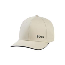 Baseball Cap BOSS Green "Cap-Bold", Herren, light beige 272, Twill, Baumwolle, unifarben, Caps, mit kontrastfarbener Unterseite, Unisex