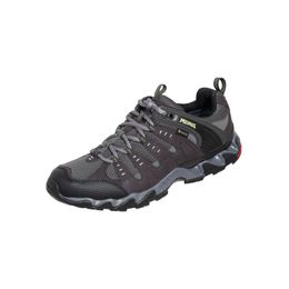 Wanderschuh Meindl "Meindl Respond GORE-TEX anthrazit/lemon", Herren, Gr. 42, Normalschaft, grau, Veloursleder, Schuhe Wanderschuh, GORE-TEX &ndash; Winddicht, wasserdicht und atmungsaktiv