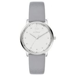 Quarzuhr s.Oliver "Soft Elegance", grau, Armbanduhren, Damen, Quarzuhr, Armbanduhr, Damenuhr, analog