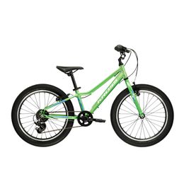 Kinderfahrrad KROSS "KROSS Kinderrad 20" Hexagon Mini 1.0 Gr&uuml;n 6 G&auml;nge" Gr. 28, gr&uuml;n, gr&uuml;n, Fahrr&auml;der, Kinder, 28cm, 20 Zoll (50,80cm) hinten: 20 Zoll (50,80cm), Rahmen aus Aluminium Performance