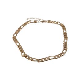 Edelstahlkette Urban Classics "Urban Classics Unisex Cosmos Necklace", gold, Halsketten, Herren, onesize, Eisen, Edelstahlkette