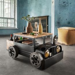 Faktorei Couchtisch Truck in Metall Vintage ca.103x50x65cm skandinavische Deko Online Shop