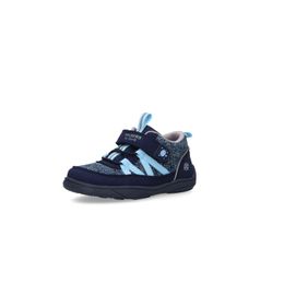 Barfu&szlig;schuh Dockers by Gerli, Jungen, Gr. 29, navy, grau, Textil, Schuhe Barfu&szlig;schuh, Freizeitschuh, Halbschuh, Klettschuh, Sneaker in bequemer Form