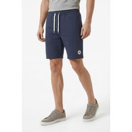 Sweatshorts Converse "CHUCK PATCH SHORT", Herren, Gr. L, N-Gr, blau (navy), Obermaterial: 80% Baumwolle, 20% Polyester, Hosen Sweatshorts, flexibles Material, sportlicher Stil