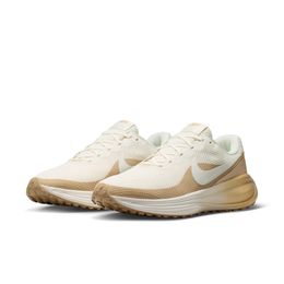 Laufschuh Nike "REVOLUTION 8 WIDE", Herren, Gr. 41, pale ivory, sail, sanddrift, linen, Synthetik, Textil, Schuhe Laufschuh