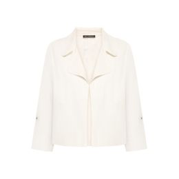 Kurzblazer Betty Barclay "Damen mit 3/4 Arm", Damen, Gr. 36, rohwei&szlig;, Obermaterial: 55% Leinen, 45% Viskose, l&auml;ssig geschnitten normal, Blazer Kurzblazer