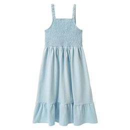 Yigga M&auml;dchen Kleid unifarben