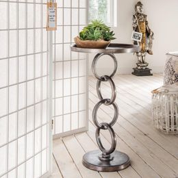 Faktorei Beistelltisch &Oslash;lby aus Aluminium &Oslash;: ca. 40 cm / ca. 63 cm hoch skandinavische Deko Online Shop
