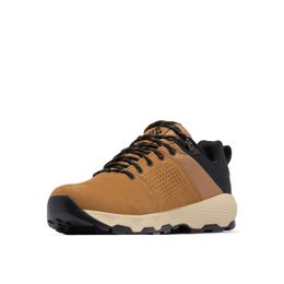 Wanderschuh Columbia "NEWTON NIMBLE&trade; LTR", Herren, Gr. 43,5, elk, schwarz, Leder, Schuhe Wanderschuh