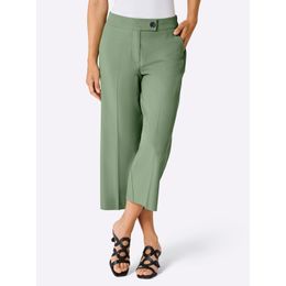 CREATION L PREMIUM Wit Damen Stoffhose in Web-Qualit&auml;t, eucalyptus, Gr&ouml;&szlig;e 18