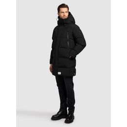 Khujo Herren Steppmantel "MORSE3"schwarz, Gr. XXL, unifarben, 100% Polyester, M&auml;ntel