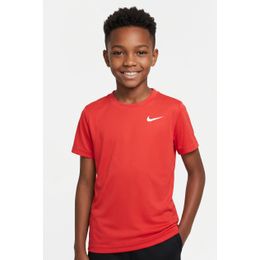 T-Shirt Nike Sportswear "NKB B NK DF LEGEND SS TEE", M&auml;dchen, Gr. 116, university re, Obermaterial: 100% Polyester, Shirts T-Shirt, f&uuml;r sportliche Aktivit&auml;ten, sportlicher Stil, f&uuml;r Kinder