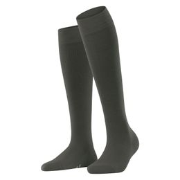 Kniestr&uuml;mpfe Falke "Softmerino", Damen, Gr. 39-40, military, Materialmix, normal, Socken Kniestr&uuml;mpfe, mit w&auml;rmender Merinowolle, atmungsaktiv, klimaregulierend
