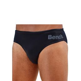 Badeslip Bench., Herren, Gr. 4, N-Gr, schwarz, Polyamid, unifarben, Badehosen, klassischer Stil, mit Innenkordel