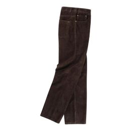 Oconi Veloursleder-Five-Pocket, 48 - Braun, aus Leder