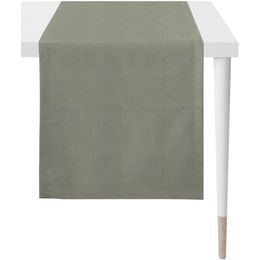 Tischl&auml;ufer Apelt "Apart, LOFT STYLE", grau (anthrazit), B:48cm L:145cm, Polyester, Tischdecken, UNI-BASIC