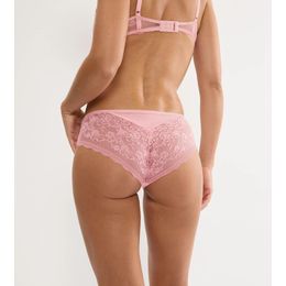 Hipster Triumph "Comfort Allure", Damen, Gr. 42, strawberry cream, Microtouch, Obermaterial: 55% Polyamid, 35% Polyester, 10% Elasthan, Unterhosen, mit floraler Stretch-Spitze, elastisch, Mesh-Eins&auml;tze, femininer Look