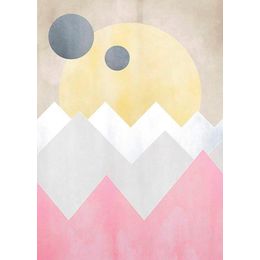 Bild Komar "Sunrise Spring", bunt (farbe bild(er): bunt), B:30cm H:40cm, Holz, Papier, Bilder, Bild, Wandbild zur Dekoration - ohne Rahmen