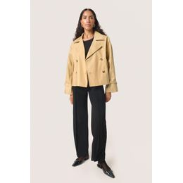 Soaked in Luxury Jacke Oversize fit Curds & Whey beige